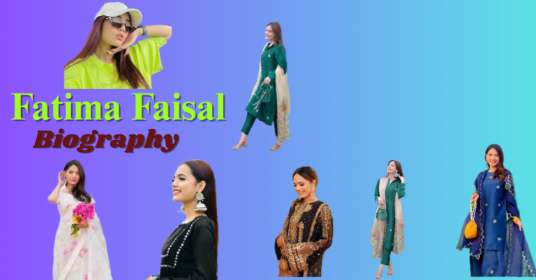 Fatima Faisal Biography – Rising Pakistani Influencer and Content ...